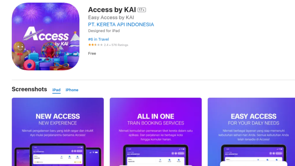 Gampang, Begini Cara Mengatasi KAI Access Error: Gagal Login, Tidak ...