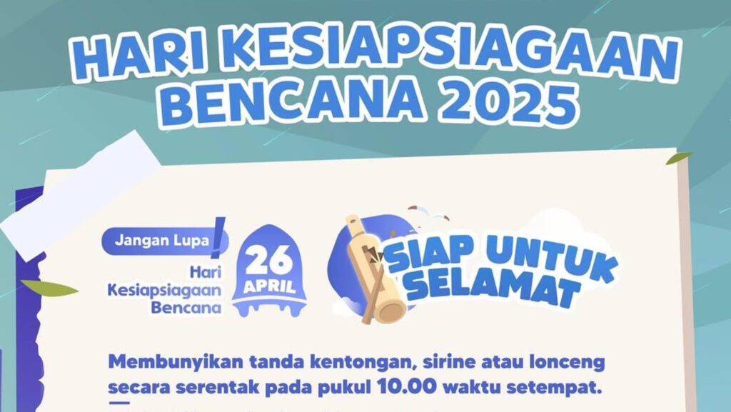 20 Ucapan Hari Kesiapsiagaan Bencana 2025: Berisi Ajakan agar Masyarakat Tetap Waspada