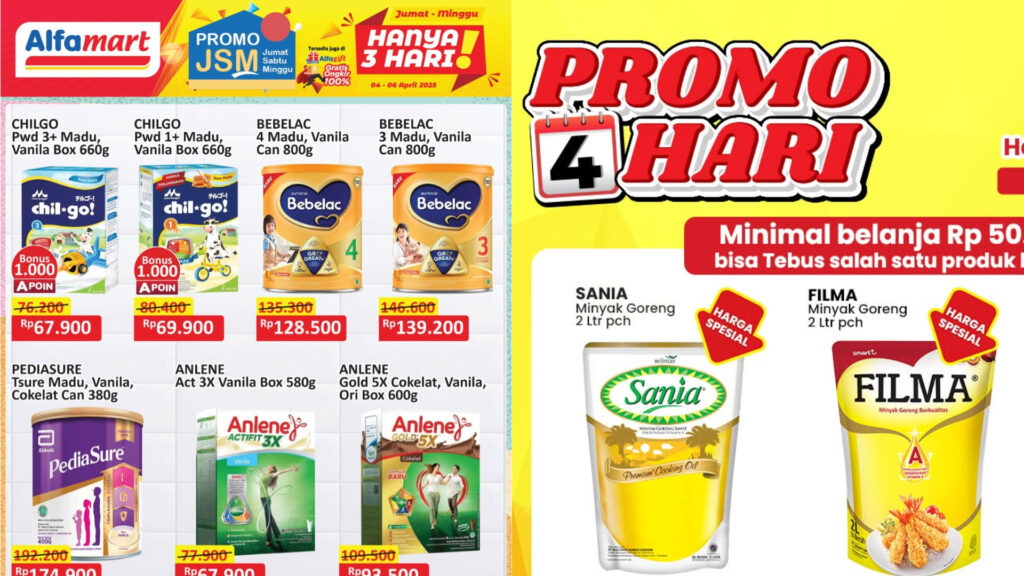 Katalog Promo JSM Alfamart & Indomaret Hari Ini, 5-6 April 2025: Susu ...