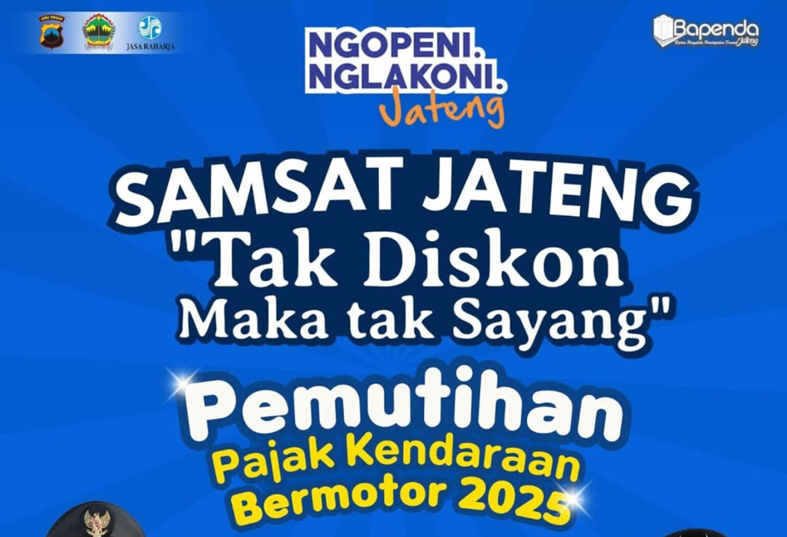 Pemutihan Pajak Kendaraan Jateng 2025, Berlaku sampai Kapan?